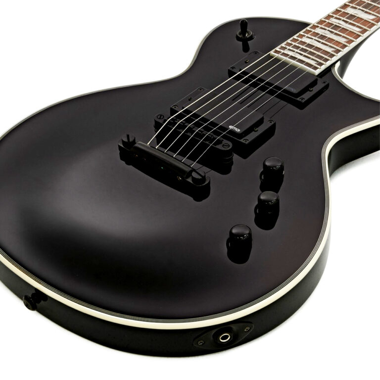 Guitarra Eléctrica LTD Les Paul EMG EC-401BLK Negra - Class Music